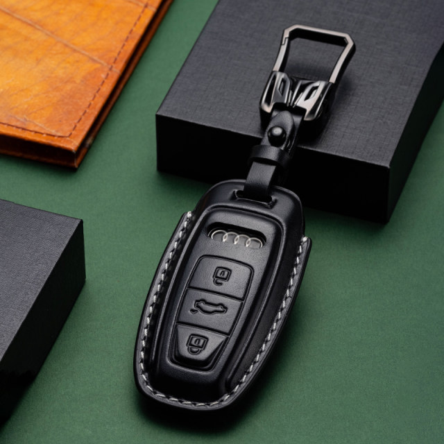 2025 Audi A6l key cover 24 genuine leather a8 special a7l full package ...