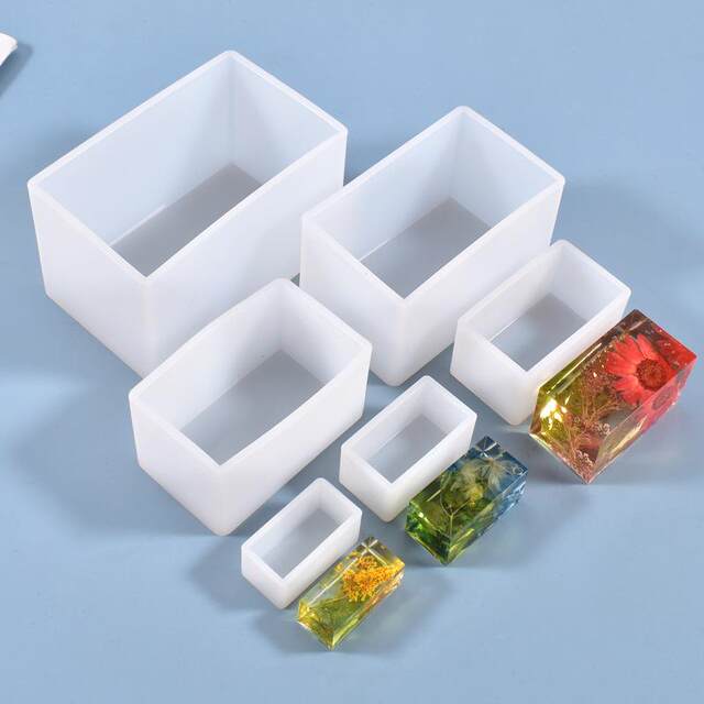 Cube cuboid sphere mold geometric sphere DIY crystal glue mold silicone ...