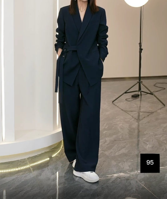 2025 early spring suit fat mm200Jin [Jin equals 0.5 kg] Suit suit for ...