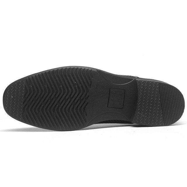 3515 Qiangren genuine three-joint leather shoes for men spring and ...