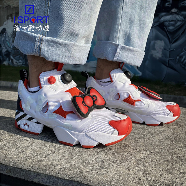 Reebok Ruobu Instapump Cindy Van Lina Hello Kitty joint inflatable ...