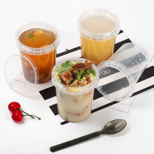 Disposable dessert milk tea cup, sealed and leak-proof, take-out ...