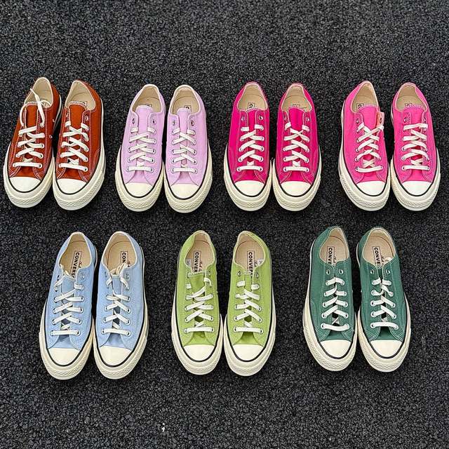 Converse genuine 1970s solid color low-top non-slip wear-resistant ...