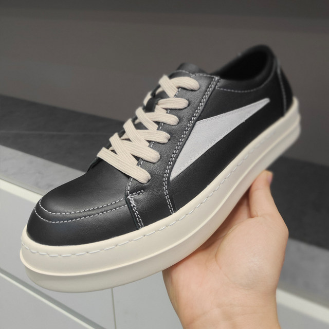 European and American RO inverted triangle shoes 2025 genuine leather ...