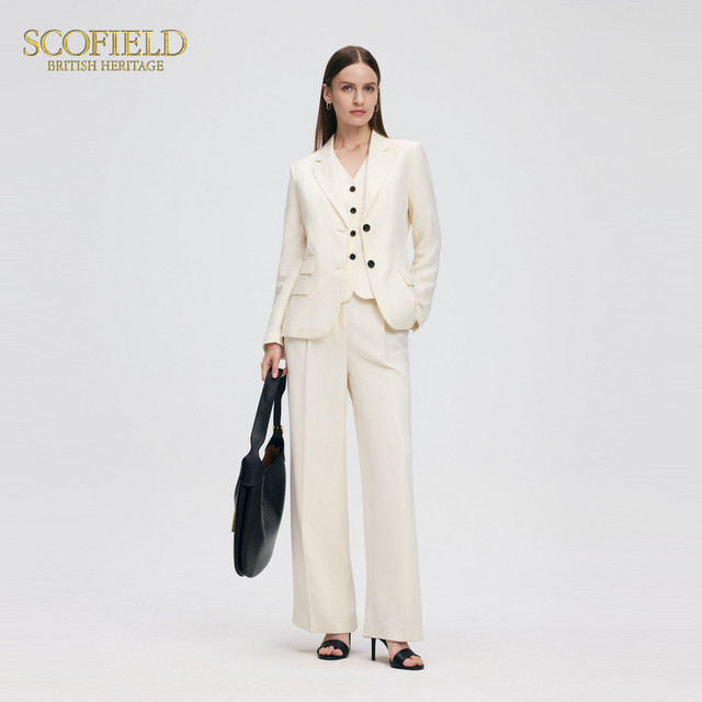 Scofield women's commuting suit light people's outfits 2025 summer new ...
