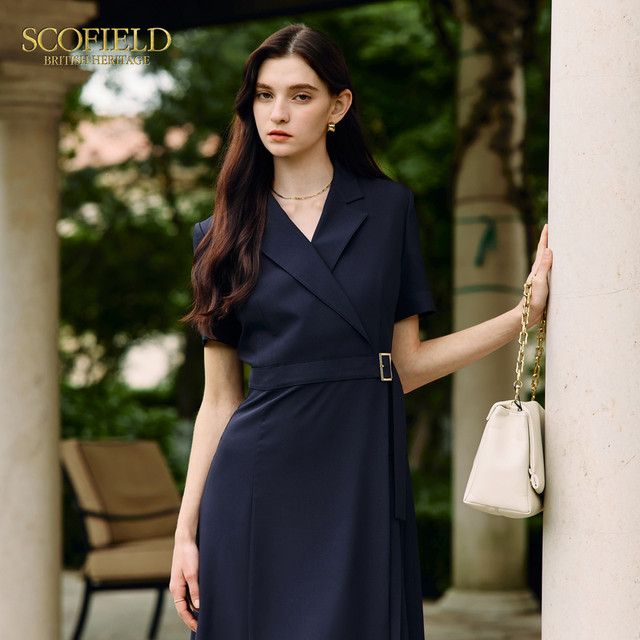 Scofield women's advanced workplace style suit dress simple short ...