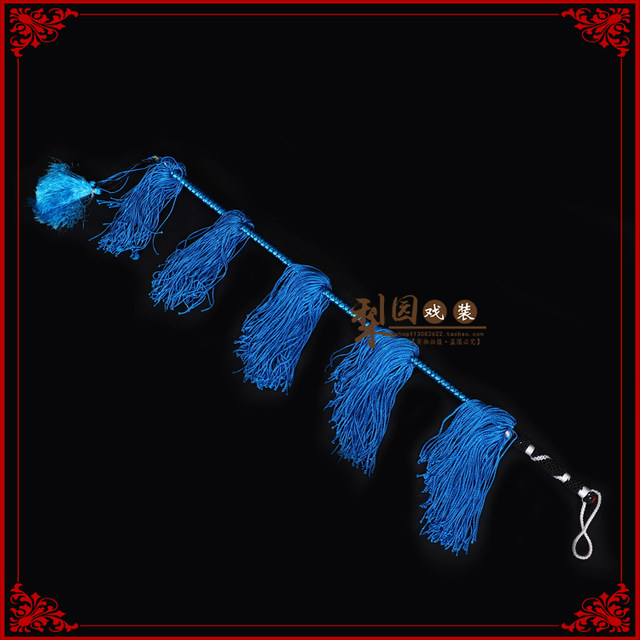 Drama and opera stage performance horse strips thick spikes horse whip ...