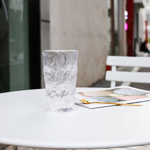 Nordic ins simple glacier pattern glass cup flower tea cup whiskey cup ...