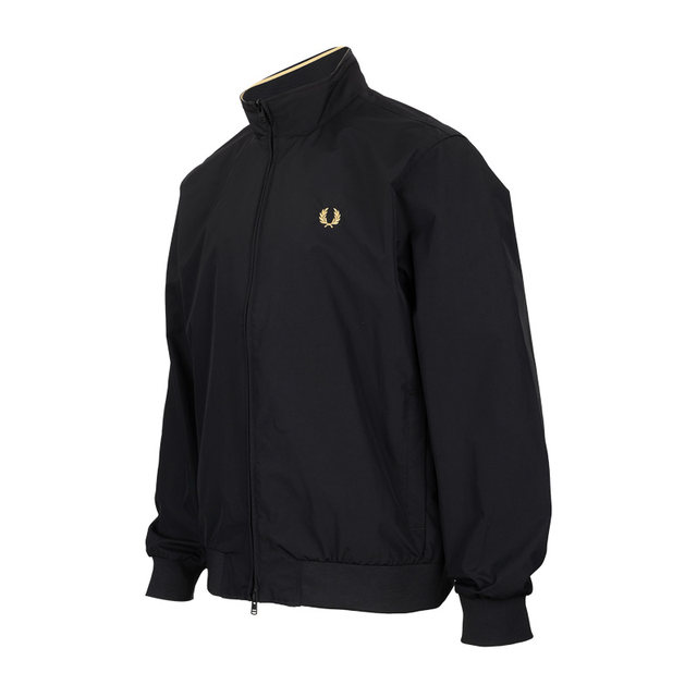FRED PERRY men's logo embroidered zipper jacket men's 2025 autumn and ...