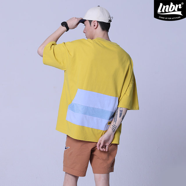 LNBR Bear Electric Summer Oversize version of large pocket casual short ...