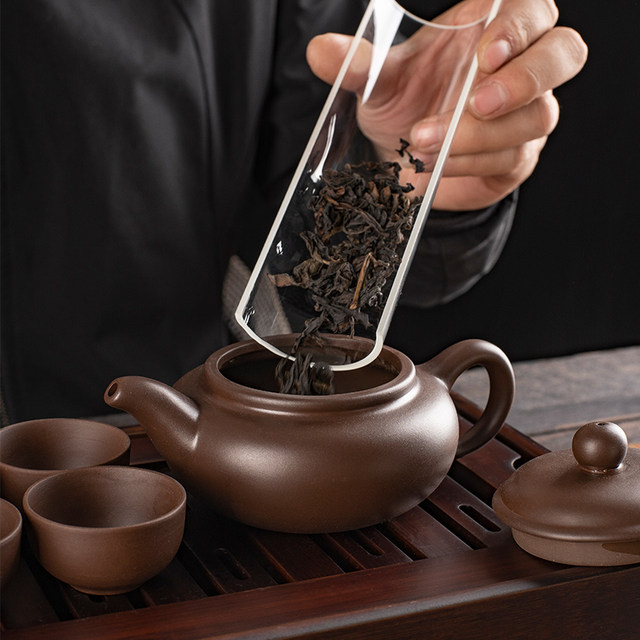 Yixing Zisha pot Large -capacity Xi Shi pot filtering bubble teapot ...