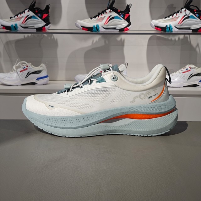 Li Ning 2024 Autumn SOFT GO MAX Men's Reflective Lightweight High ...