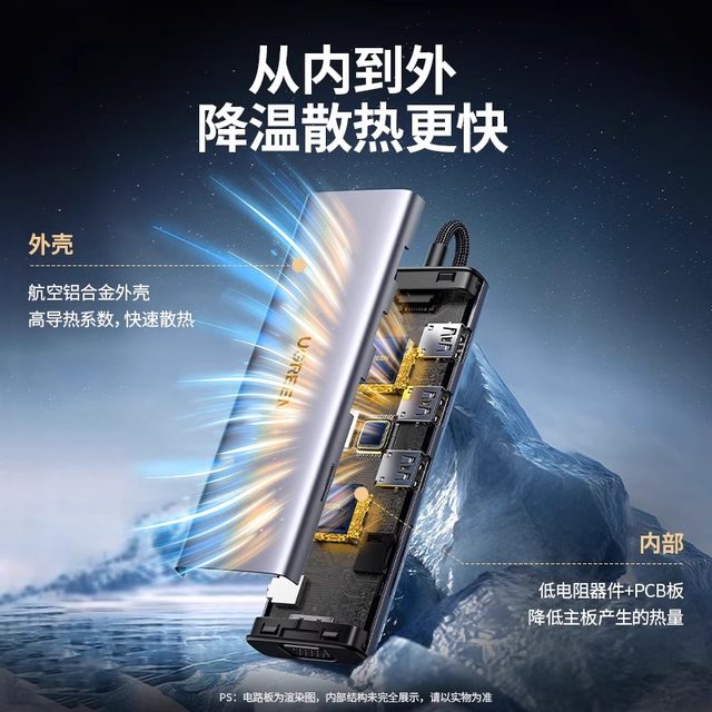 Greenlink docking station type-c converter computer docking station ...