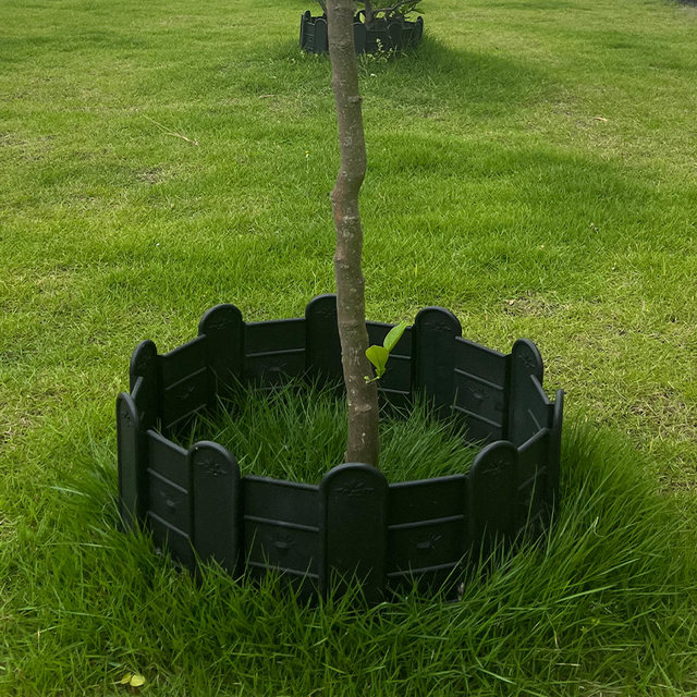 Plastic ground splicing grass and stone isolation belt landscaping ...
