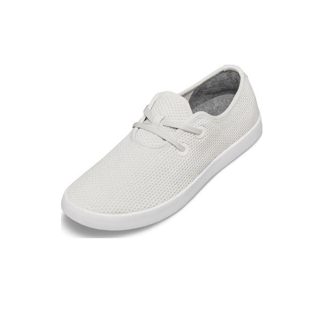 Allbirds Tennis Shoes Tree Skipper Eucalyptus White Lightweight ...