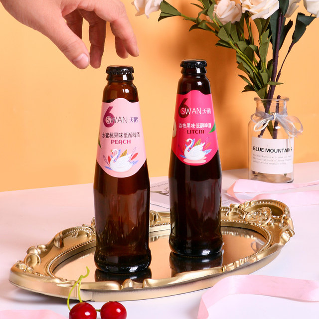 Six Swans Fruity Beer 270ml*24 bottles of grapefruit/lychee/peach flavored ladies wine