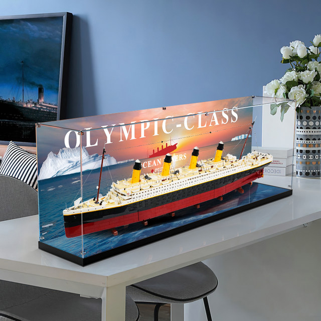Suitable for Lego Titanic Display Box 10294 Titanic Building Block ...