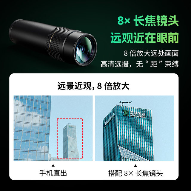 Simer's 8x mobile phone long -focus lens concert shooting artifact ...