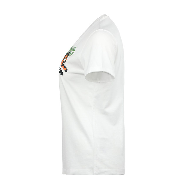 Ms. Kenzo Tiger pattern printing cotton short -sleeved T -shirt