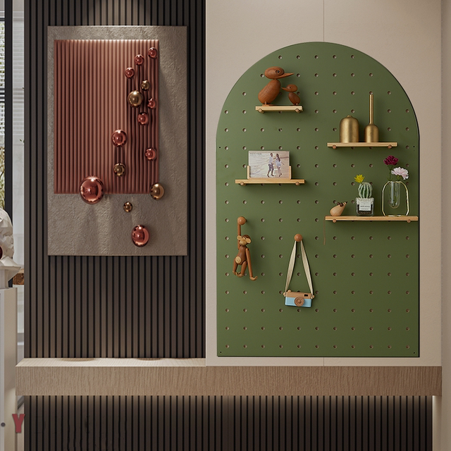 Customized green cave board entry wall storage wall custom -made alien ...