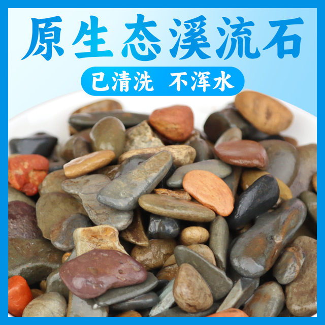 Primary fish tank landscaping bottom sand stream stream stone water ...