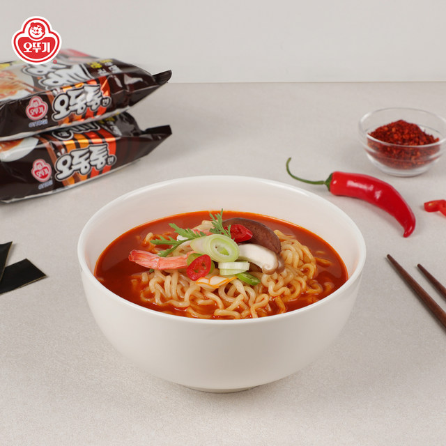 Tumbler Korean imported seafood oolong ramen Korean kelp slices lazy ...