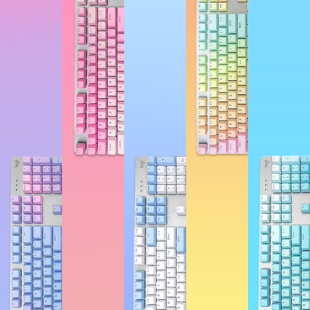 Logitech K845 mechanical keyboard Rainbow Blue Demon Ji office game ...