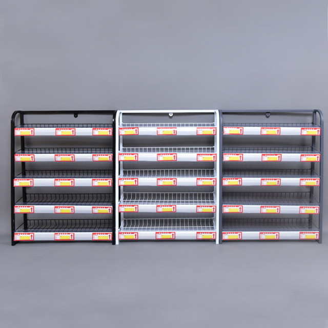 Cash bar front display rack chewing gum small shelf supermarket snack ...
