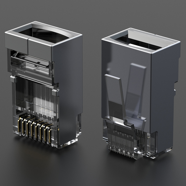 Network cable super five computer phone 8p4 core 6 crystal head | EBUY7 ...