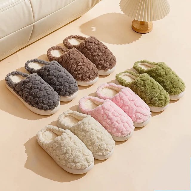 2024 new cotton drag women's spot soft plush shoes for home daily ...