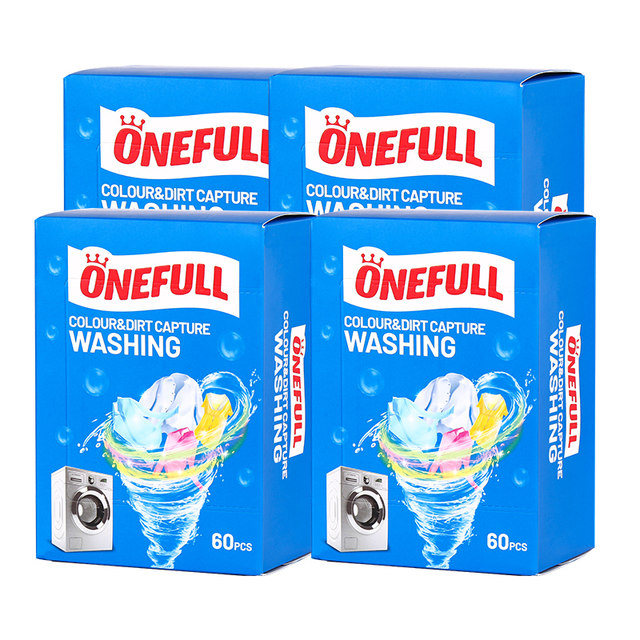 ONEFULL Clothing Anti-Straining Color Sucking Washing Tablets Machine ...