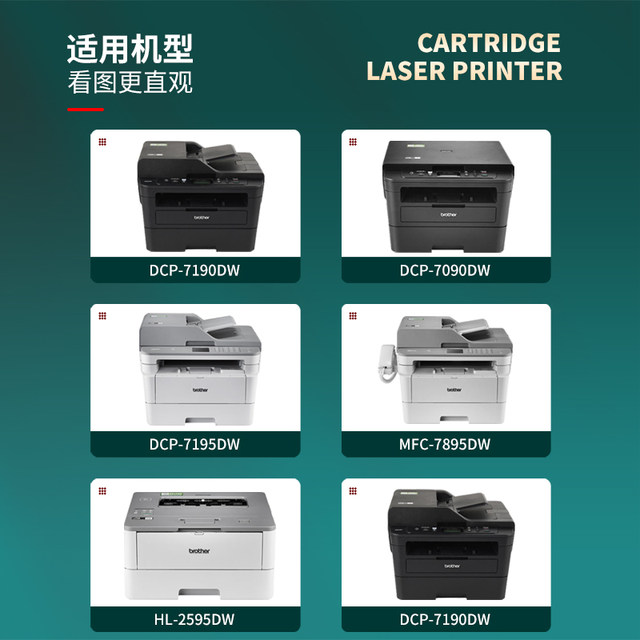 Sijiangnan suitable brothers dcp7090dw toner cartridge tn2425 powder ...