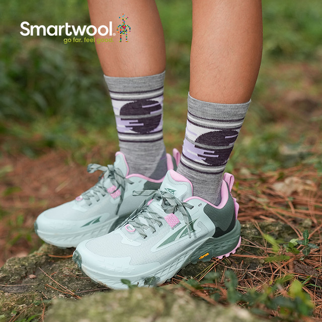 Smartwoo women's trail running directional shock-absorbing mid-calf ...