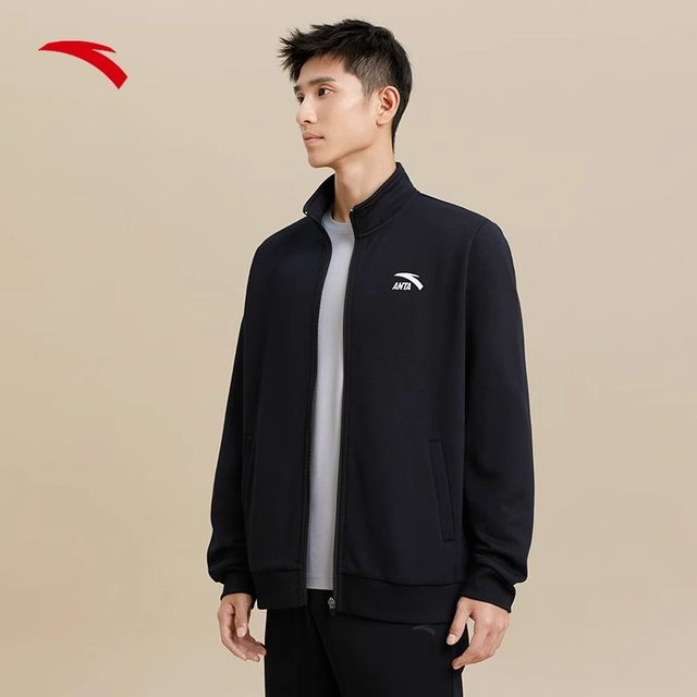 Anta jacket official flagship new men's hooded casual sportswear autumn ...