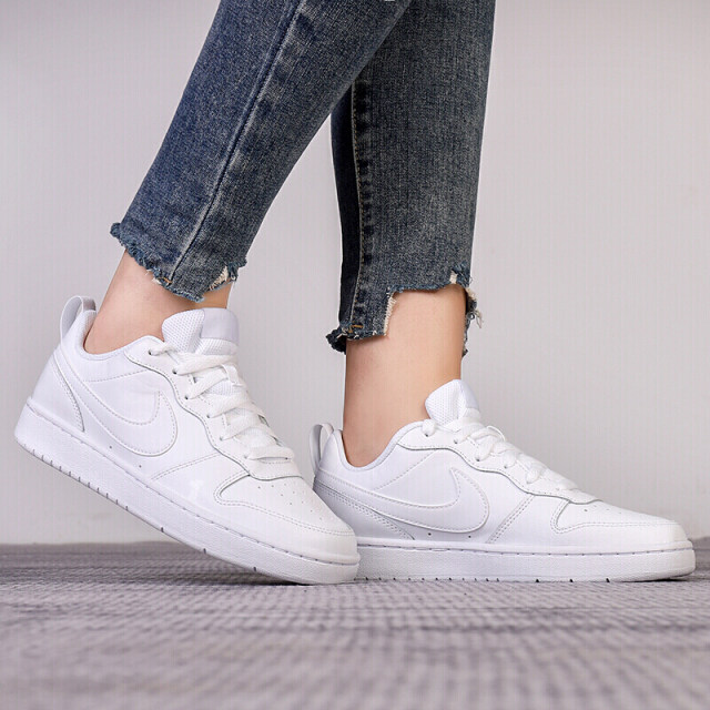 Nike Nike official website women's shoes autumn new white shoes low-top ...