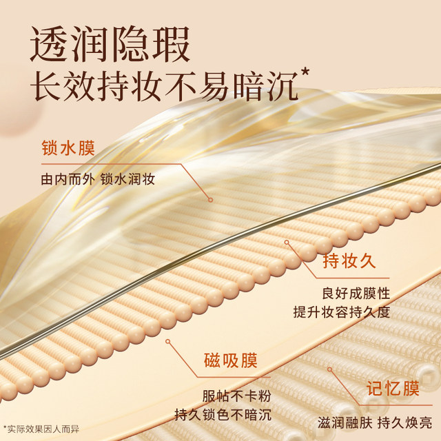 tommark Tang Meike Milk Tea Gold Brick Skin Care Foundation Dry Leather ...