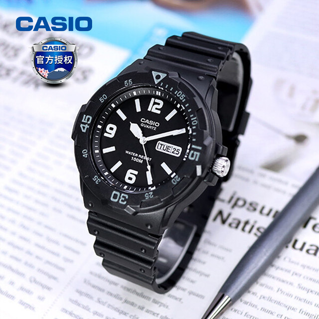 Casio Casio watch men's and women's official authentic macaron color ...