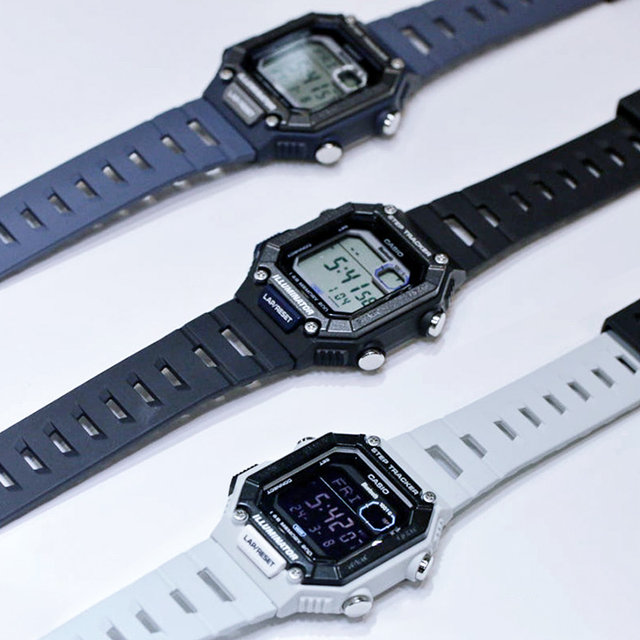 Casio watch men's small square official genuine sports Bluetooth ...