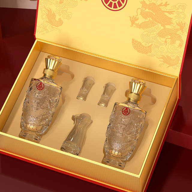 Wuliangye Co., Ltd. produces Xifushengshi 52% strong-flavor high-flavor liquor 500ml*2 bottles ...