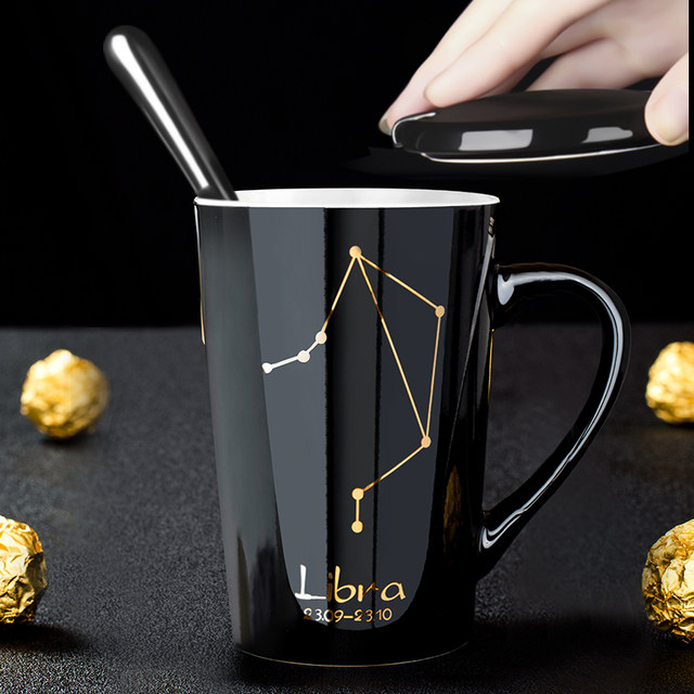 Creative Personalized Cup Ceramic Mark Cup with a Couples Drinking ...