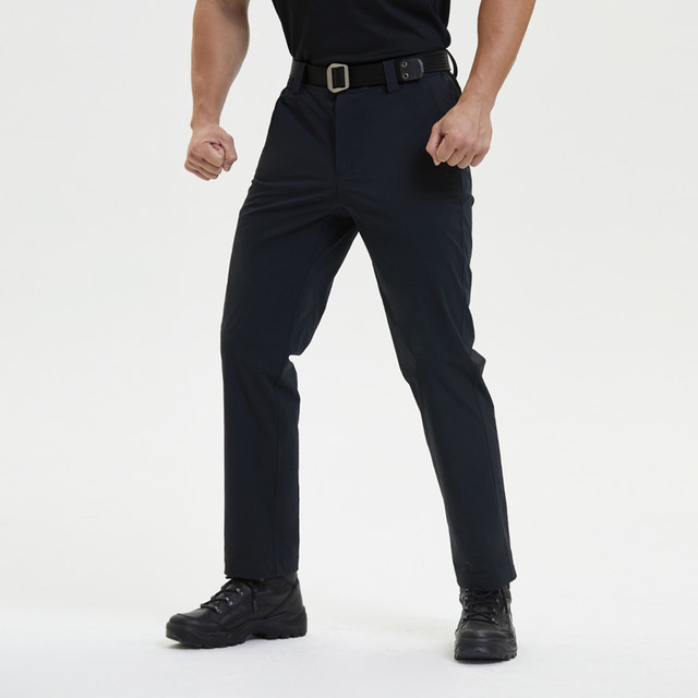 SANFO PLUS soft shell pants for men outdoor water repellent light front Cordura double-sided ...