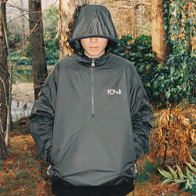 Polar Skate Co Packable Anorak Packable Half-Zip Waterproof Softshell ...