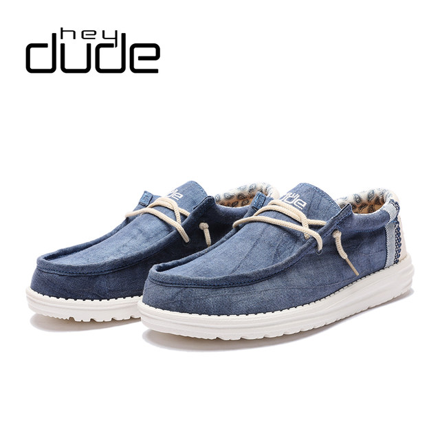 HEY DUDE 21 spring and summer canvas shoes, color-blocked, breathable ...