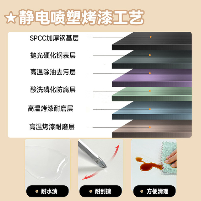 Steel dust-proof bookcase household children's display cabinet with ...