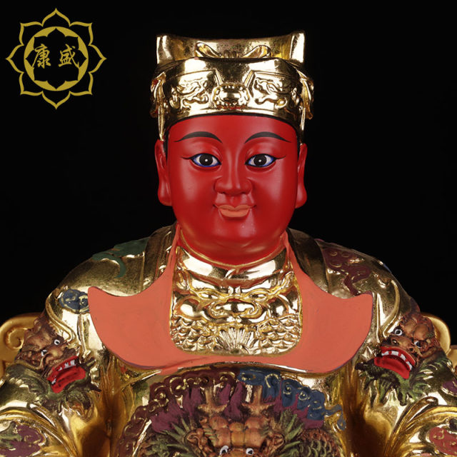 Guangze Zun King Statue Resin Guo Shengwang Guo Wanggong's security ...