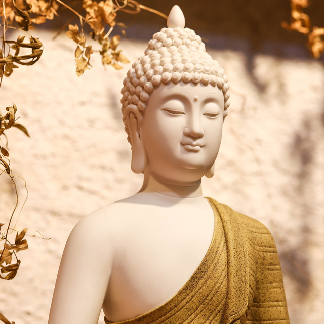 Ceramic Southeast Asian Buddha decoration purple sand Shakyamuni Rulai ...