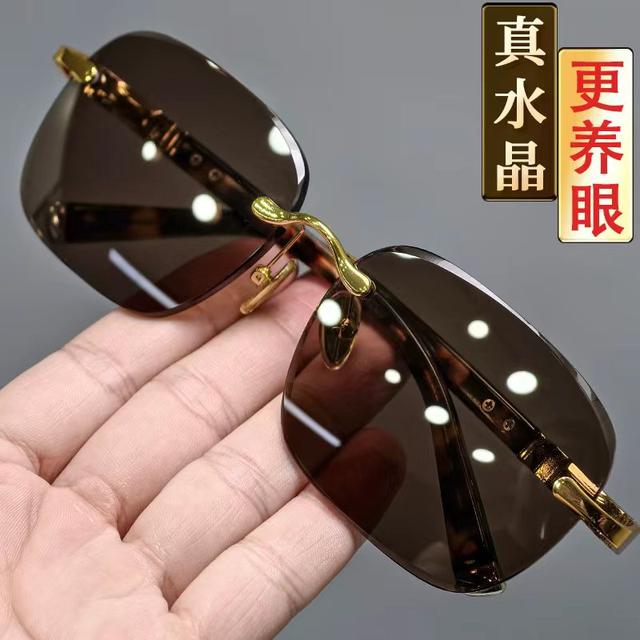 Crystal Stone Glasses Male Crystal Stone Mirror Crystal Crystal Crystal ...