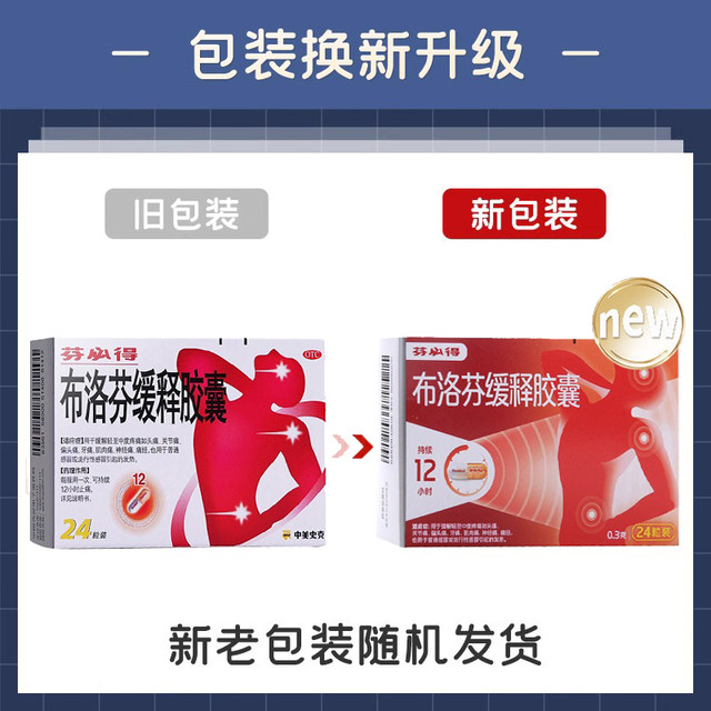 Fenbufen Slow -release Capsule 24 -grained Light Medium Pain Head Pain ...