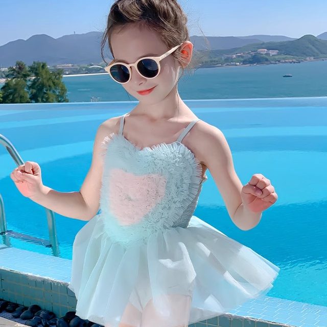 Summer swimsuit 2025 new conjoined swimsuit princess swimwear suspender ...