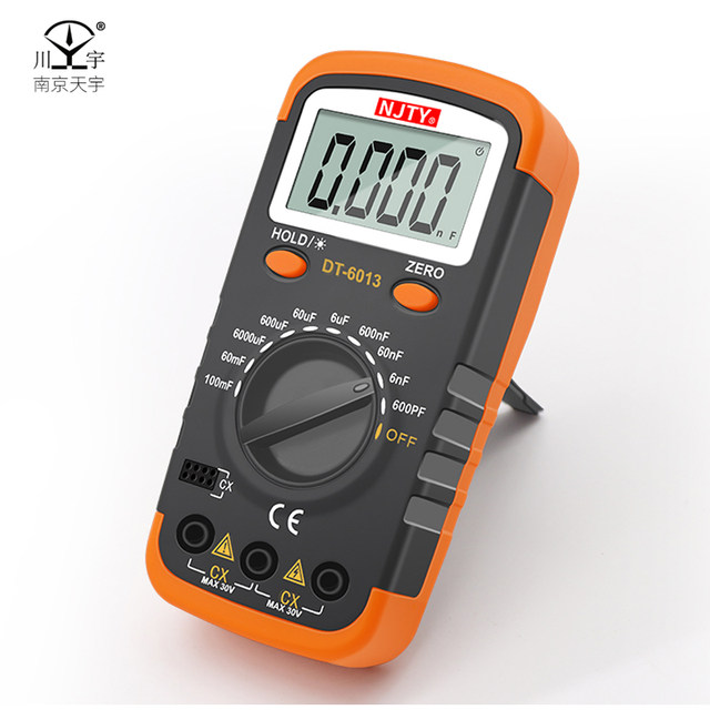 Nanjing Tianyu DT6013 digital capacitor meter high-precision multimeter measurement ammeter ...